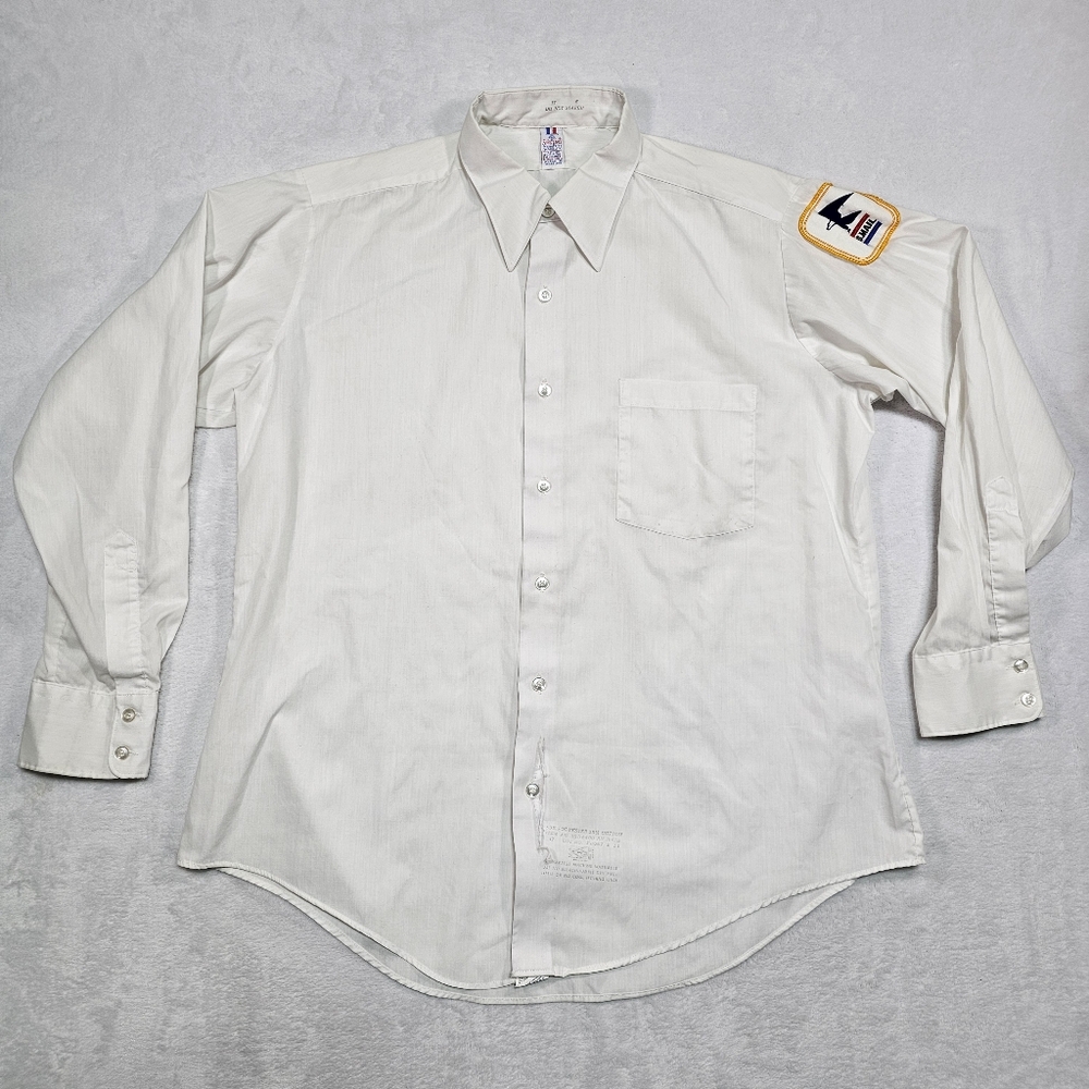 Vintage Usps Post Office Uniform Shirt Adult Size Lar… - Gem